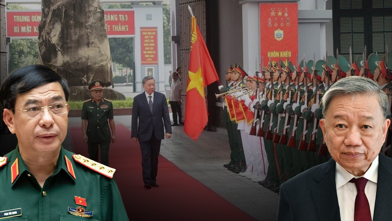 How is Hanoi defense exercise against mutiny related to To Lam's work ...