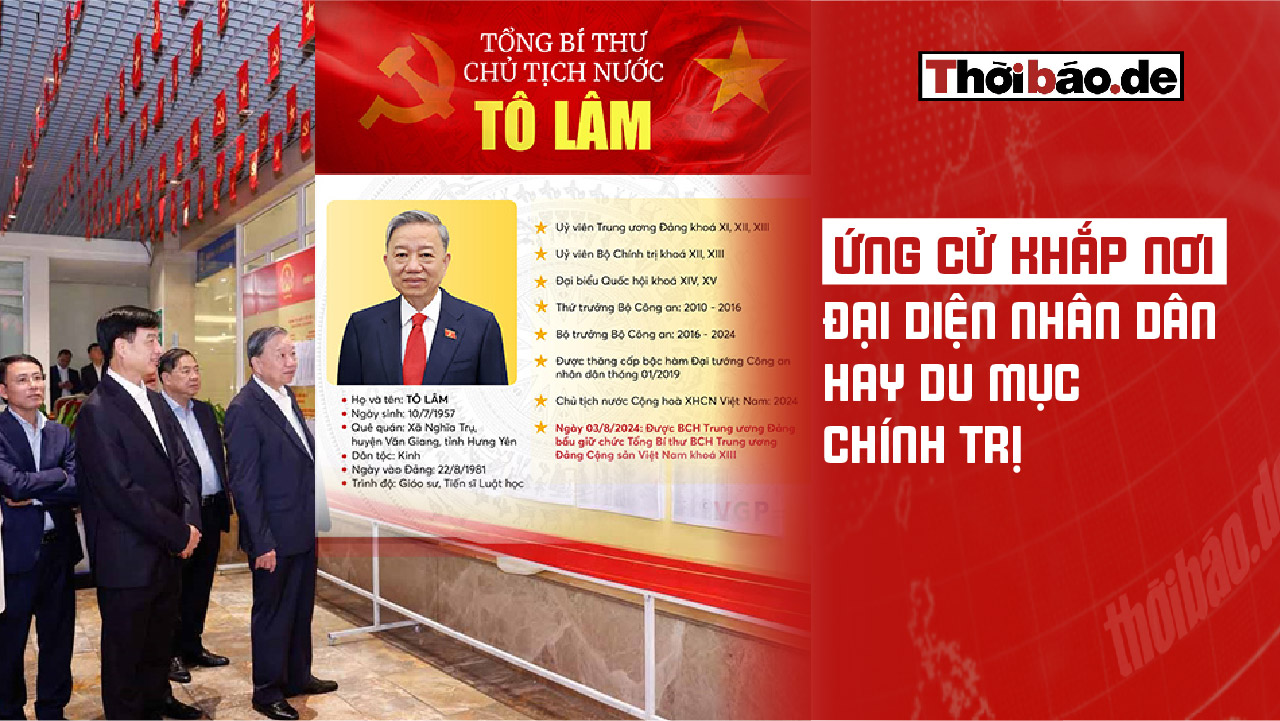 Ứng cử khắp nơi: đại diện nhân dân hay “du mục chính trị”? - Thời báo